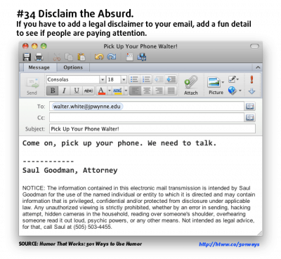 Stand Out In The Inbox With These Funny Email Signatures (Examples ...