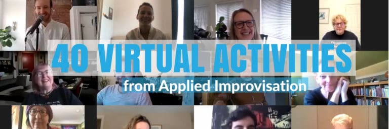 40 Virtual Activities Improv'ed for Virtual Humor - Humor That Works